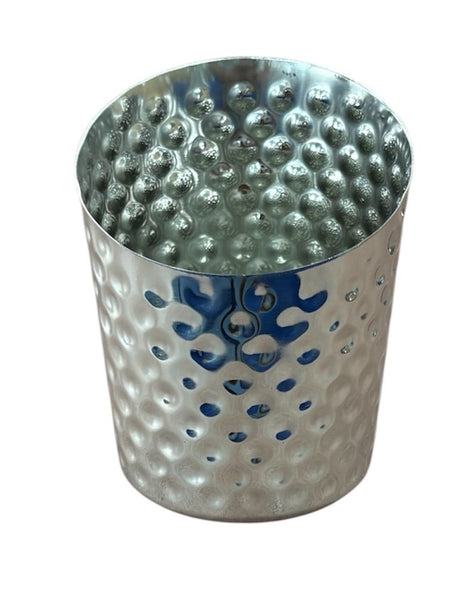 Hammered Conical Chip Cup S/S (8476) | Chef Set