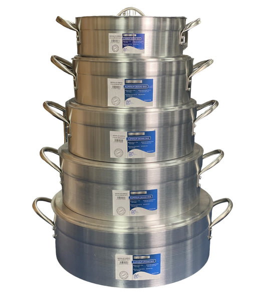 Heavy Duty Aluminium Brazing Pans | Chef Set