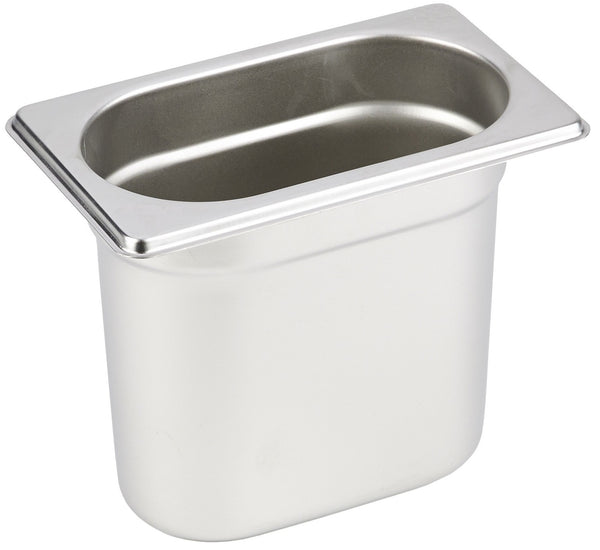 1/9 One Ninth Size Deep Stainless Steel Gastronorm Container | Chef Set