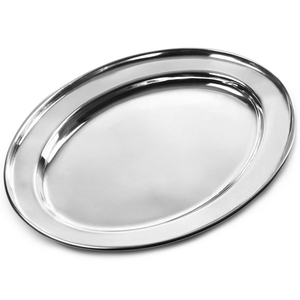 Oval Tray Stainless Steel | Chef Set